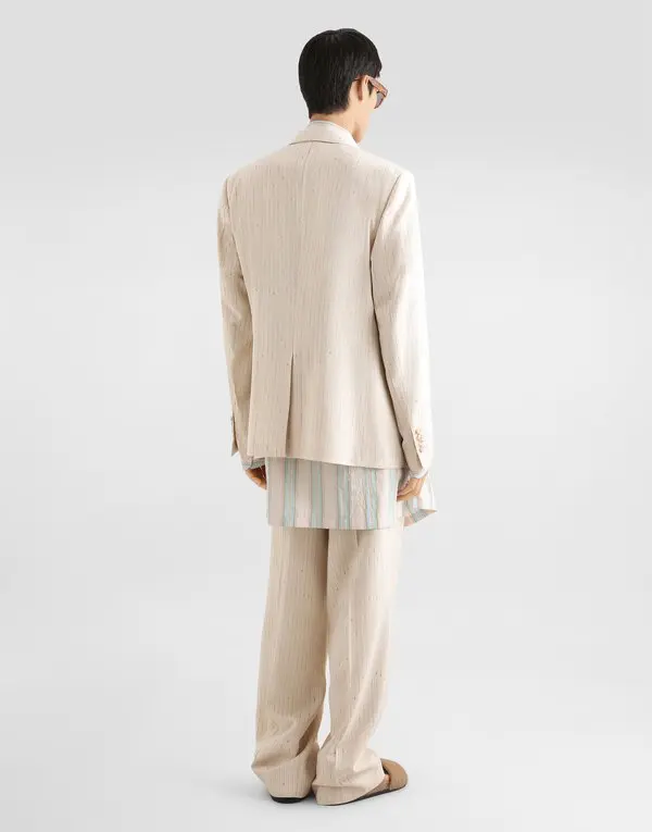 Dolce & Gabbana Striped Fabric Vanity Shirt Shirts