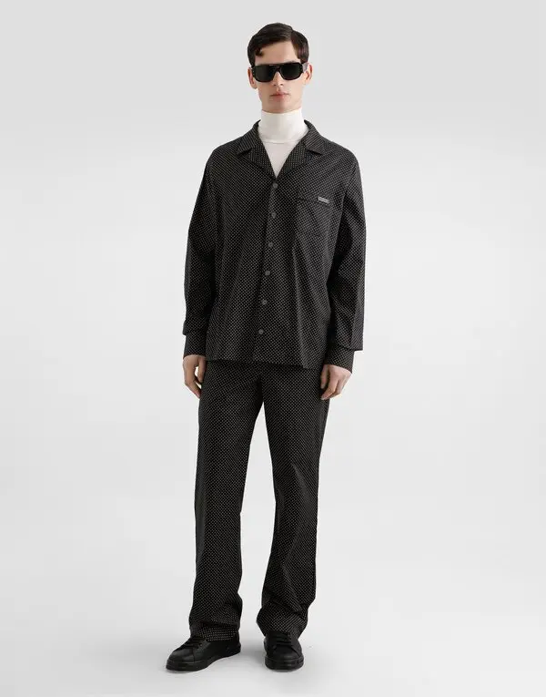 Dolce & Gabbana Microprinted Vanity Shirt Shirts