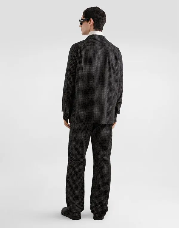 Dolce & Gabbana Microprinted Vanity Shirt Shirts