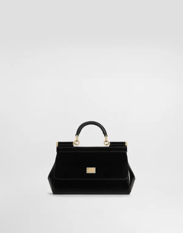 Dolce & Gabbana Mini Sicily Handbag - Black