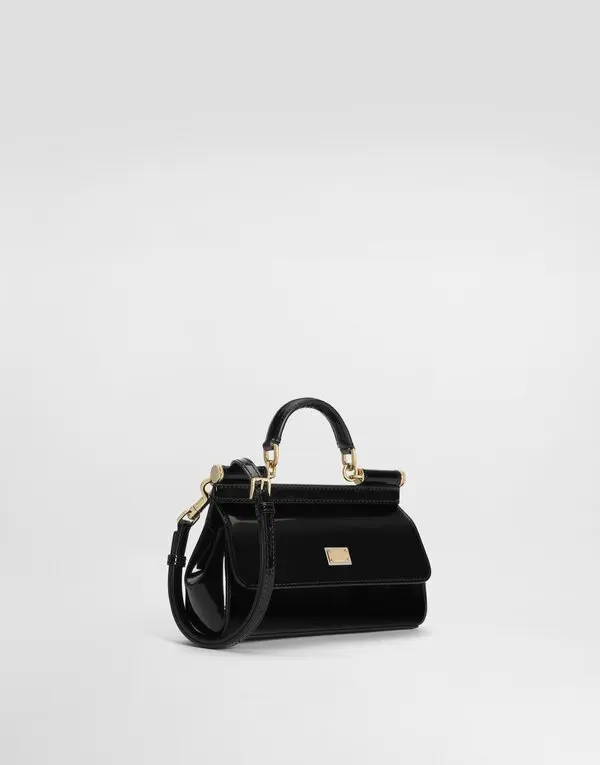 Dolce & Gabbana Mini Sicily Handbag - Black