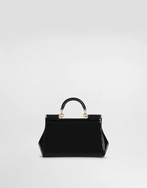 Dolce & Gabbana Mini Sicily Handbag - Black