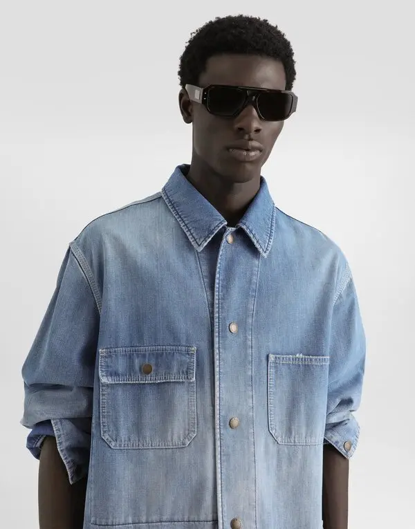 Dolce & Gabbana Denim Jacket Denim Multi-colored