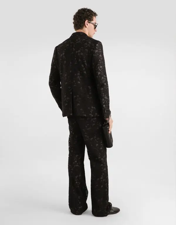 Dolce & Gabbana Lace Trousers - Multicolor