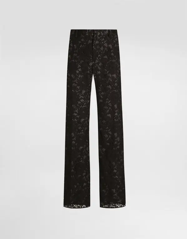 Dolce & Gabbana Lace Trousers - Multicolor