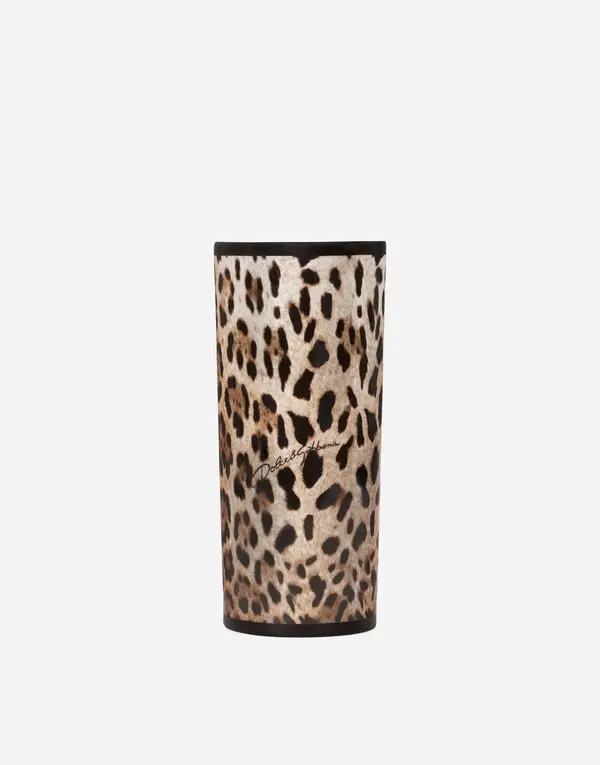 Dolce & Gabbana Cylindrical Porcelain Vase Vases - Multicolor