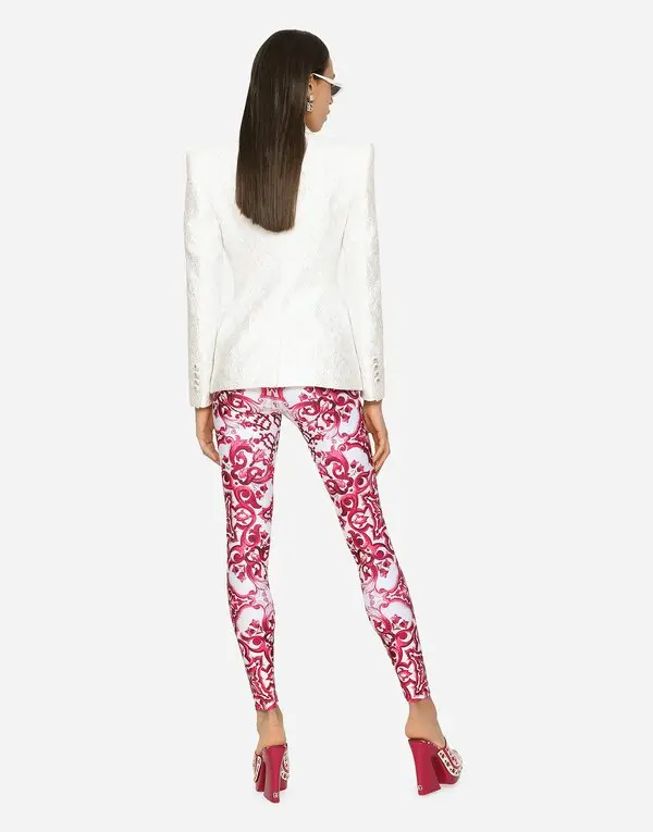 Dolce & Gabbana Brocade Turlington Blazer