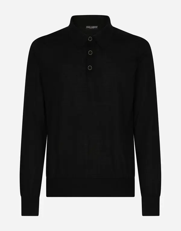 Dolce & Gabbana Extra-fine Cashmere Polo-shirt Cashmere