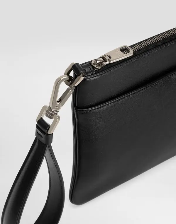Dolce & Gabbana Calfskin Necessaire Briefcase And Clutches