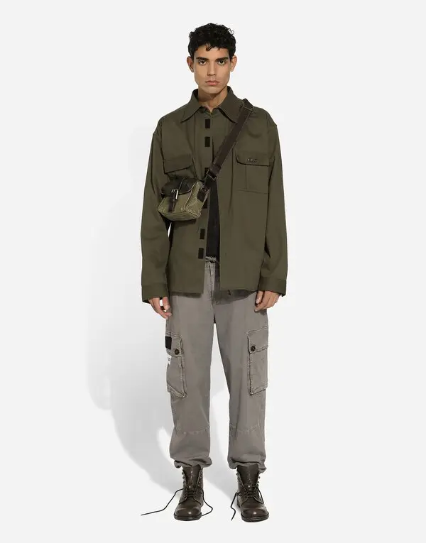 Dolce & Gabbana Cotton Shirt With Pockets Shirts