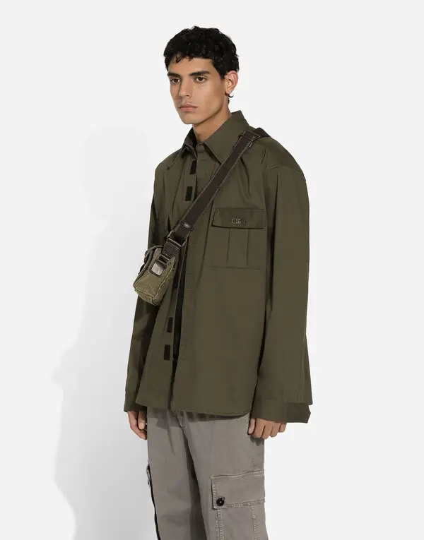 Dolce & Gabbana Cotton Shirt With Pockets Shirts