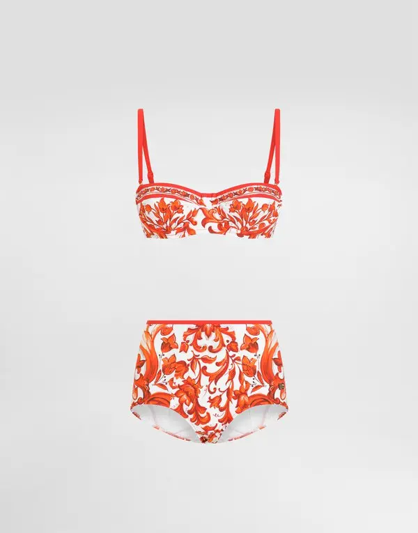 Dolce & Gabbana Balc.imb+guaina Swimwear Fabric - Multicolor