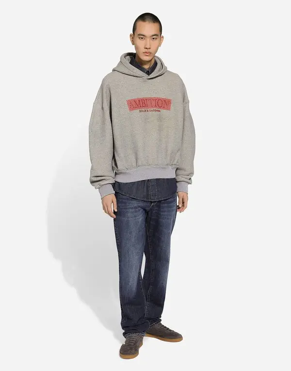 Dolce & Gabbana Classic Jeans With Dg Embroidery Denim Multi-colored