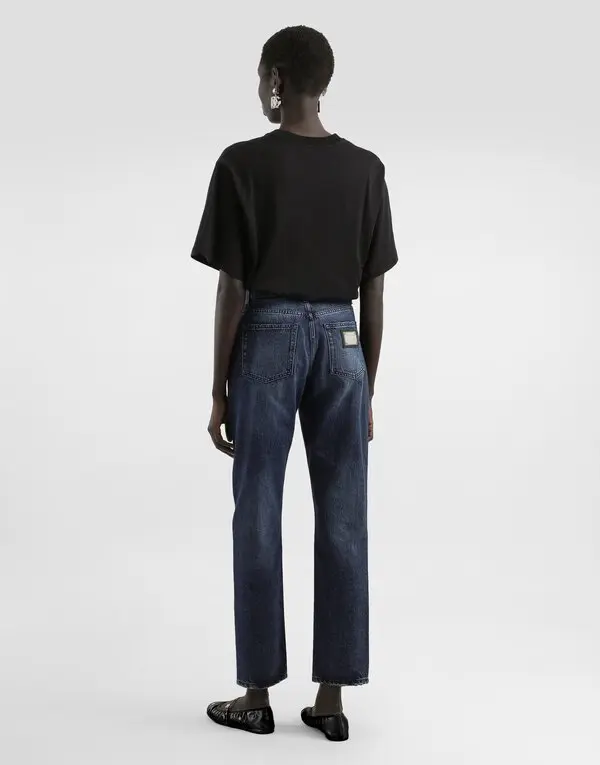 Dolce & Gabbana Boyfriend Jeans Denim And Jeans Multi-colored