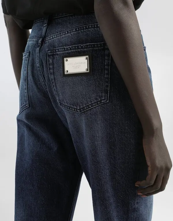 Dolce & Gabbana Boyfriend Jeans Denim And Jeans Multi-colored