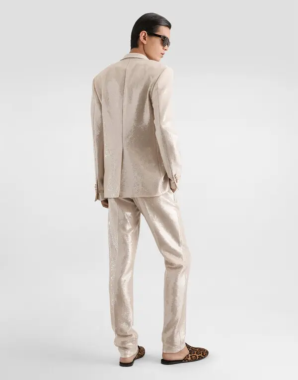 Dolce & Gabbana Sequin Trousers Pants And Shorts Sequins
