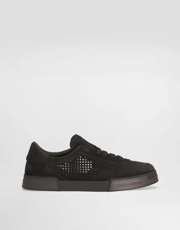 Dolce & Gabbana Suede Portofino Yacht Shoes Lace-ups - Black