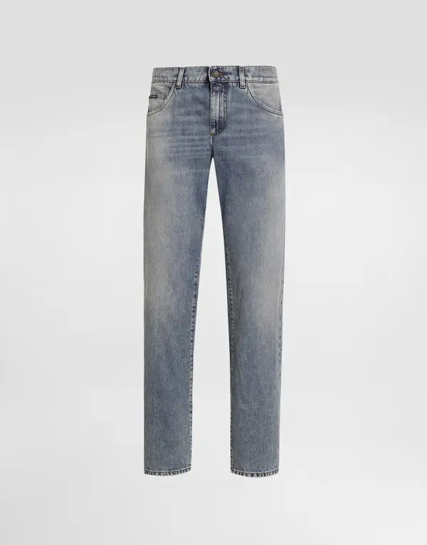 Dolce & Gabbana Denim Trousers - Multicolor