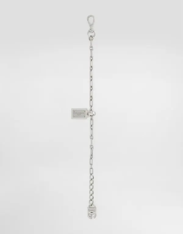 Dolce & Gabbana Bracelet With Logo Tag Bijoux Metal - Silver