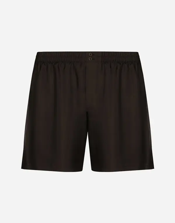 Dolce & Gabbana Silk Shorts Underwear And Loungewear Multi-colored - Multicolor