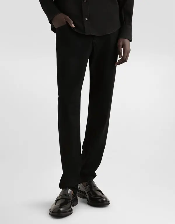 Dolce & Gabbana Black Wash Stretch Denim Jeans