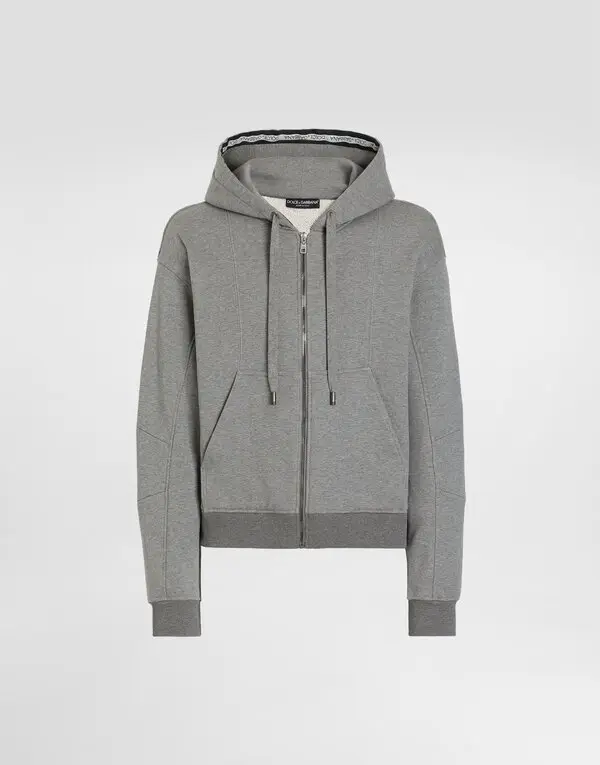 Dolce & Gabbana Cotton Hooded Sweatshirt Sweatshirts Multi-colored - Multicolor