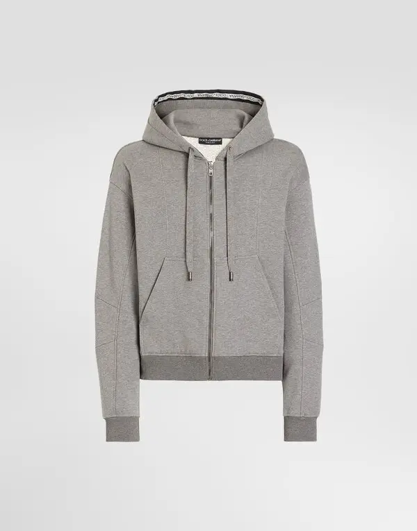 Dolce & Gabbana Cotton Hooded Sweatshirt Sweatshirts Multi-colored - Multicolor