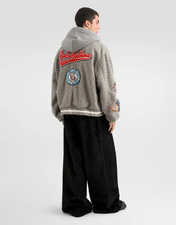 Dolce & Gabbana Cotton Hooded Sweatshirt Sweatshirts Multi-colored