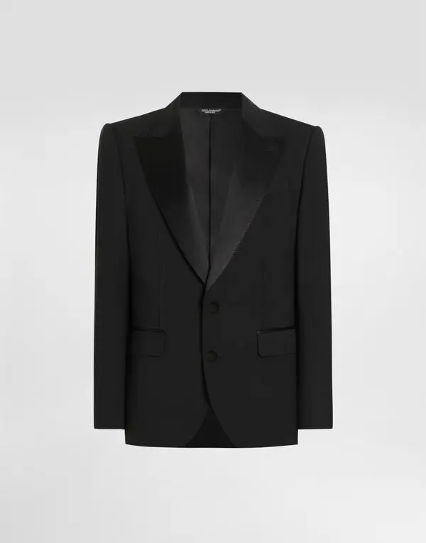 Dolce & Gabbana Single-breasted Sicilia Wool Jacket Suits And Blazers