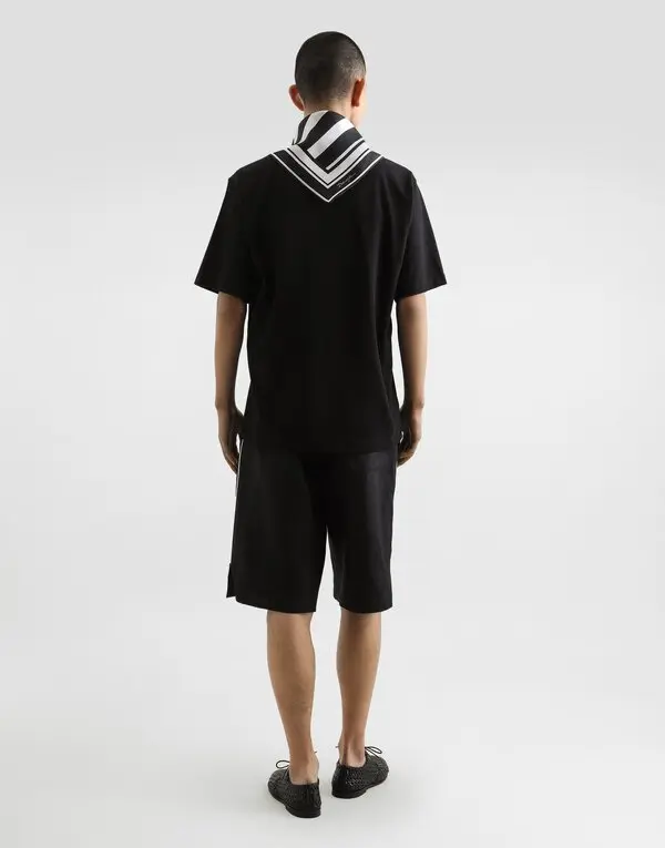 Dolce & Gabbana Linen Fabric Shorts