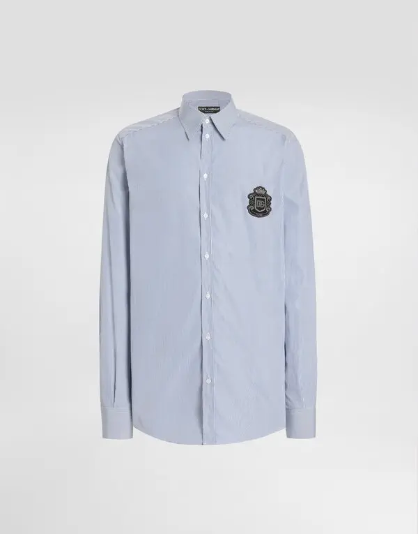 Dolce & Gabbana Striped Martini Shirt Shirts