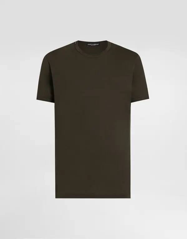 Dolce & Gabbana Cotton T-shirt T-shirts And Polos - Brown