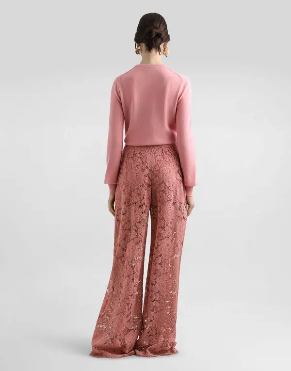 Dolce & Gabbana Cashmere Sweater With Inside-out Seams