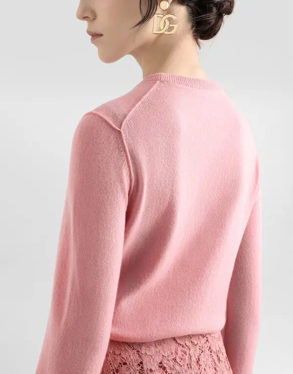 Dolce & Gabbana Cashmere Sweater With Inside-out Seams
