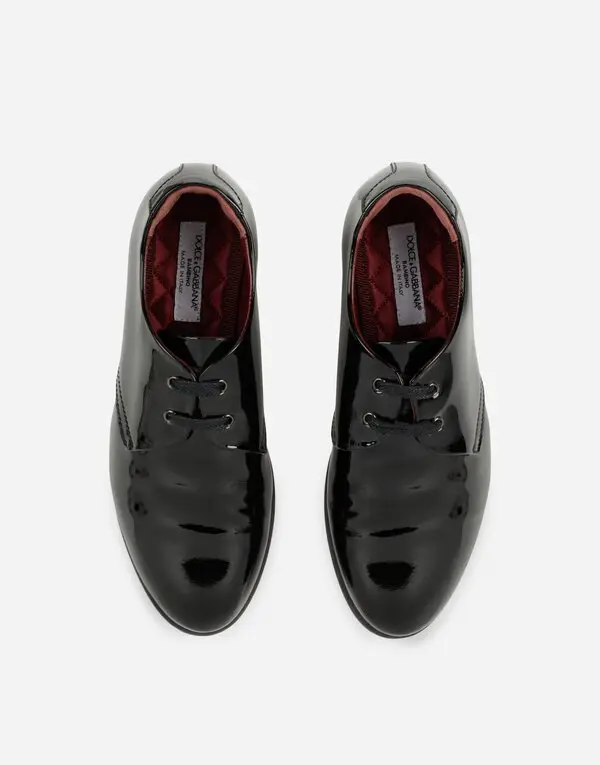 Dolce & Gabbana Patent Leather Derby Shoes