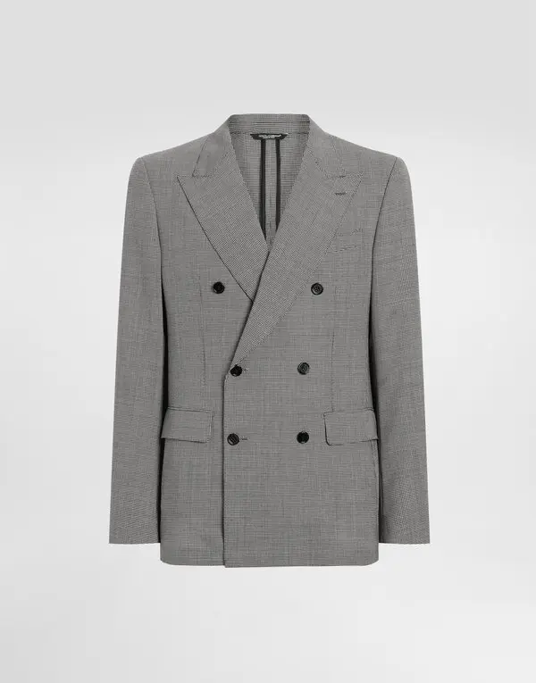 Dolce & Gabbana Double-breasted Wool Jacket Suits And Blazers