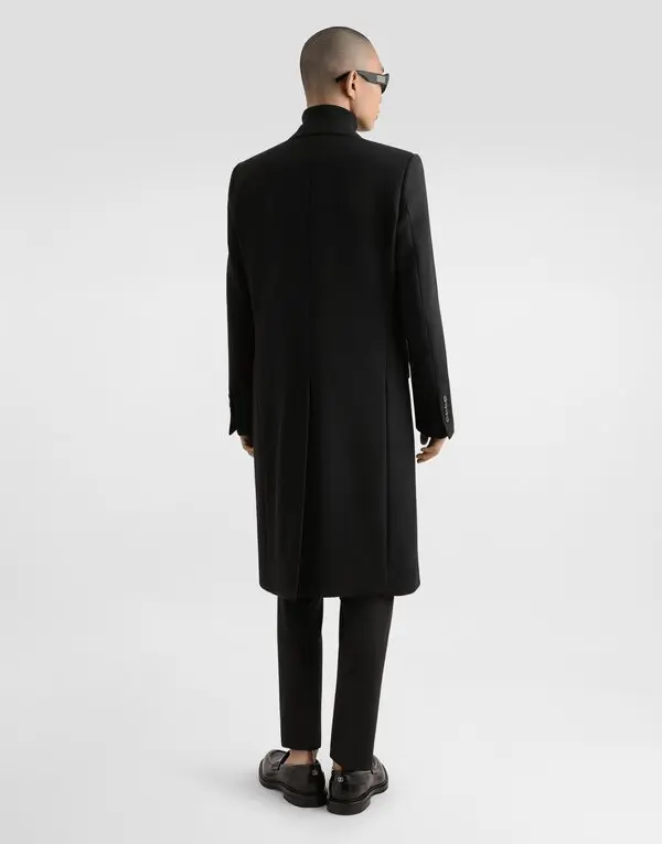 Dolce & Gabbana Single-breasted Wool Coat Coats And Jackets Wool