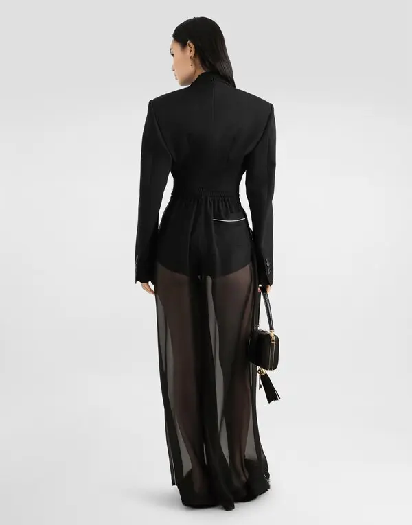 Dolce & Gabbana Satin Culottes Shorts Pants And Shorts