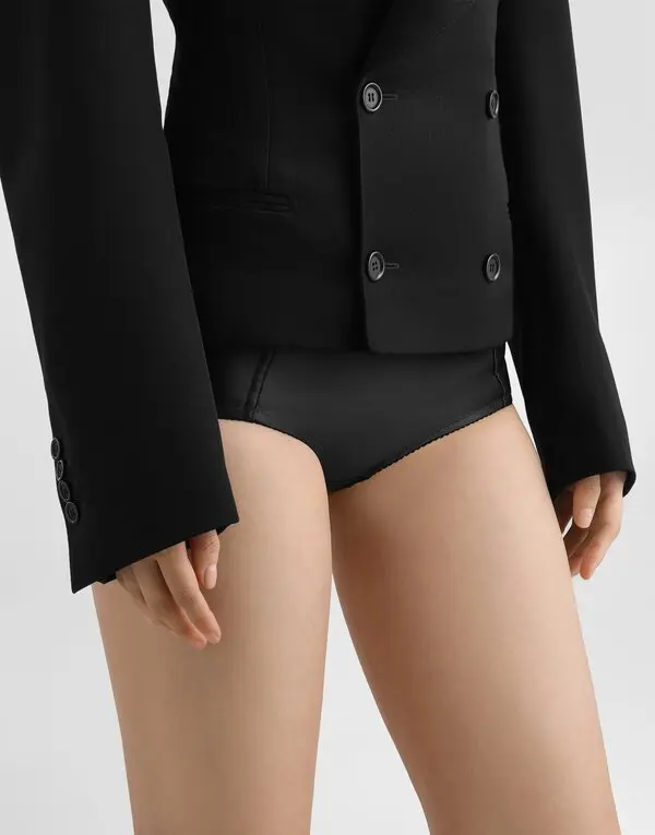 Dolce & Gabbana Satin Culottes Shorts Pants And Shorts
