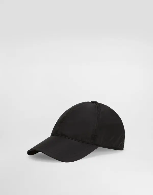 Dolce & Gabbana Baseball Cap With Logo Embroidery - Black