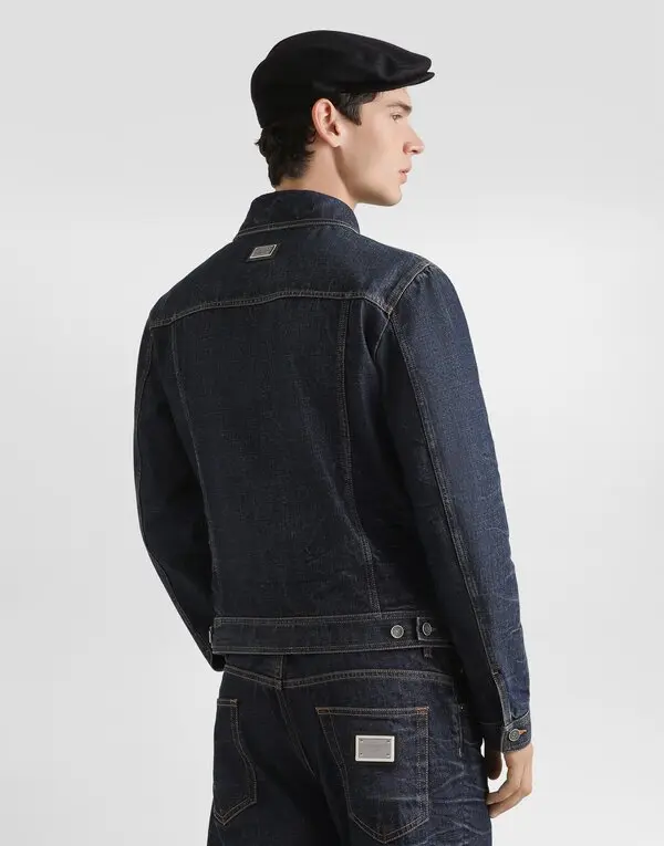 Dolce & Gabbana Cotton Denim Jacket Denim Multi-colored