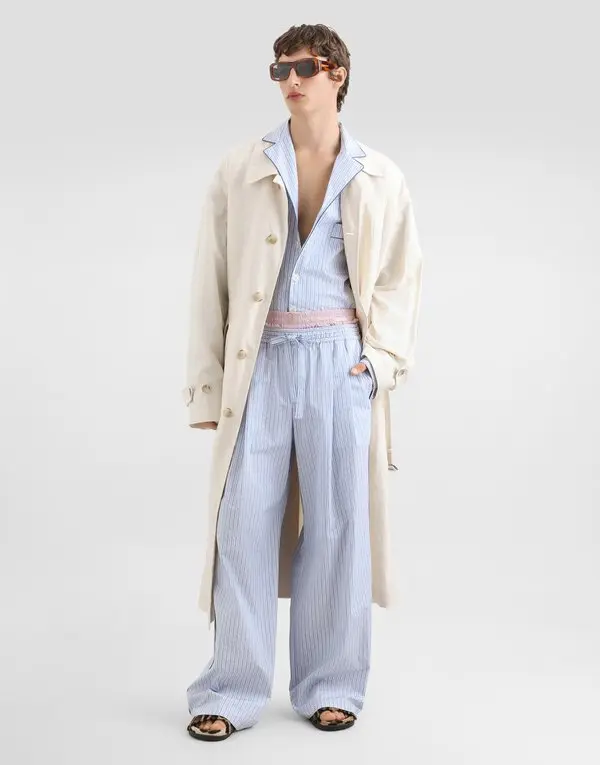 Dolce & Gabbana Striped Poplin Vanity Shirt Shirts