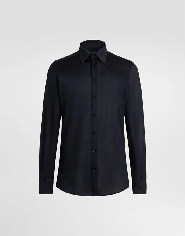 Dolce & Gabbana Martini Silk Jersey Shirt Shirts