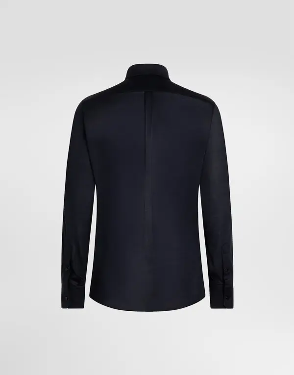Dolce & Gabbana Martini Silk Jersey Shirt Shirts