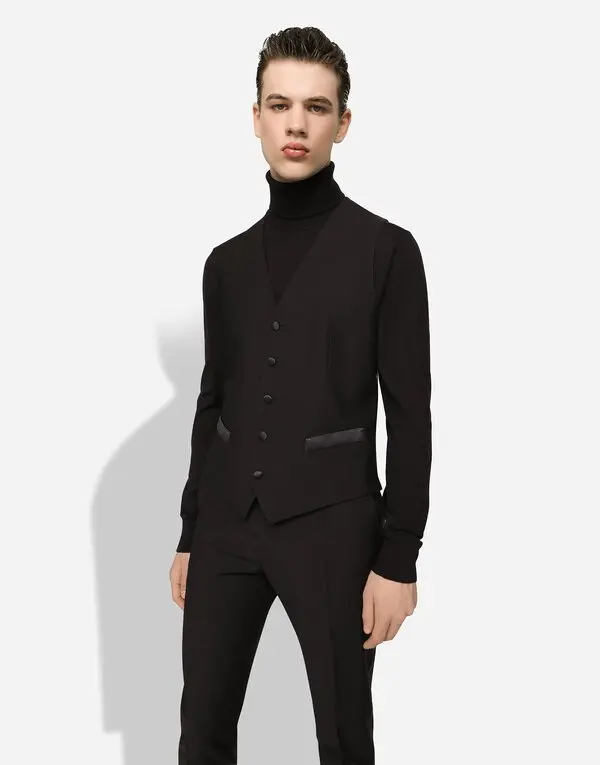 Dolce & Gabbana Abito Suits And Blazers Wool - Blue