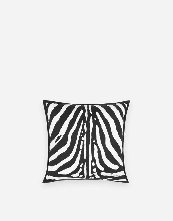 Dolce & Gabbana Canvas Cushion Small Small Cushions - Multicolor