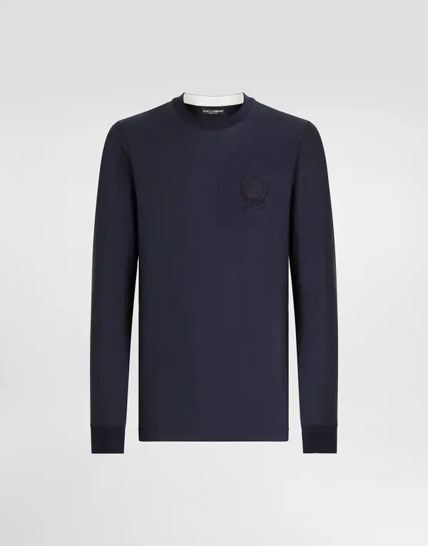 Dolce & Gabbana Technical Piqué T-shirt T-shirts And Polos