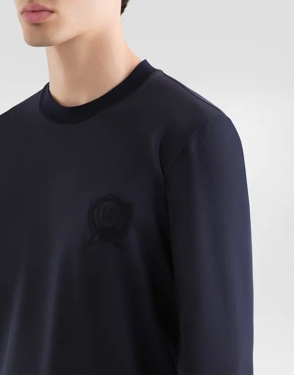 Dolce & Gabbana Technical Piqué T-shirt T-shirts And Polos