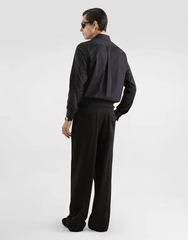 Dolce & Gabbana Cotton Martini Shirt Shirts - Black