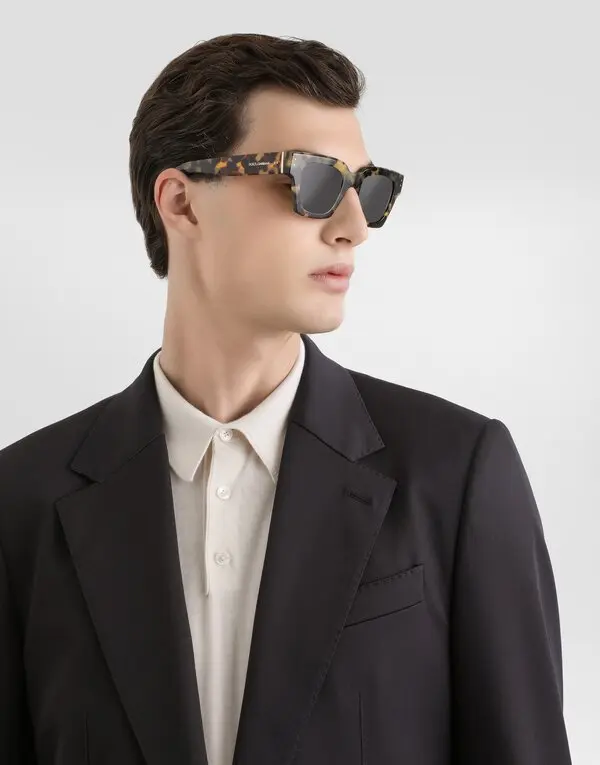 Dolce & Gabbana Single-breasted Taormina Wool Canvas Jacket Suits And Blazers - Grey